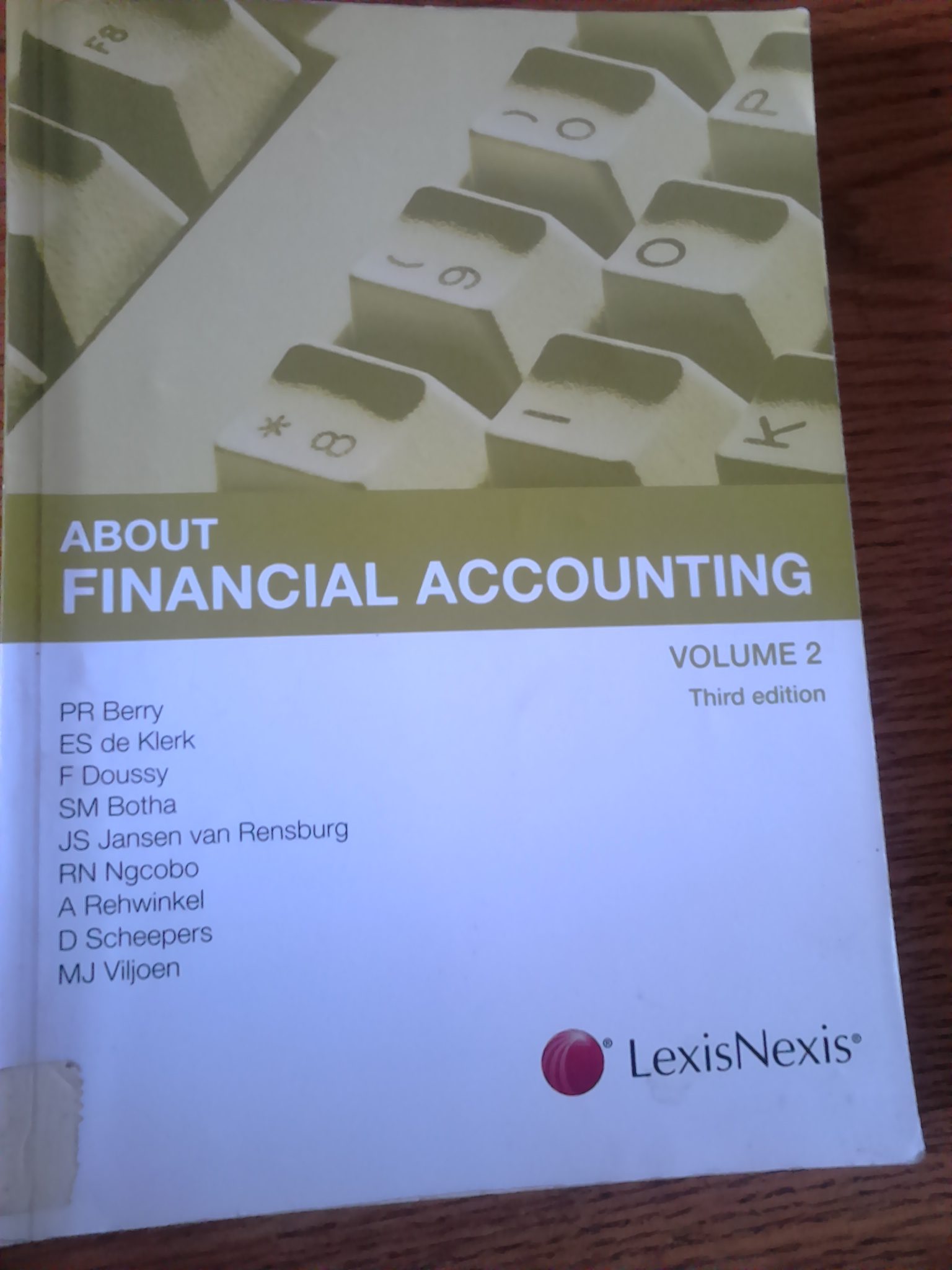 Business Management Sciences About Financial Accounting Volume 2